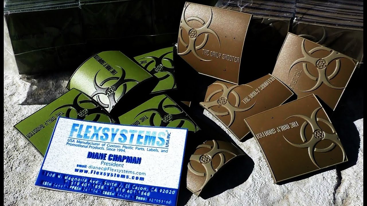 New PVC Velcro Patches by FLEXSYSTEMS