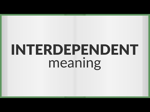 Interdependent | meaning of Interdependent