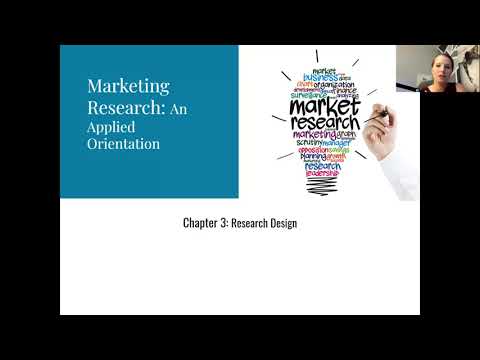 Marketing Research: Exploratory Research Design
