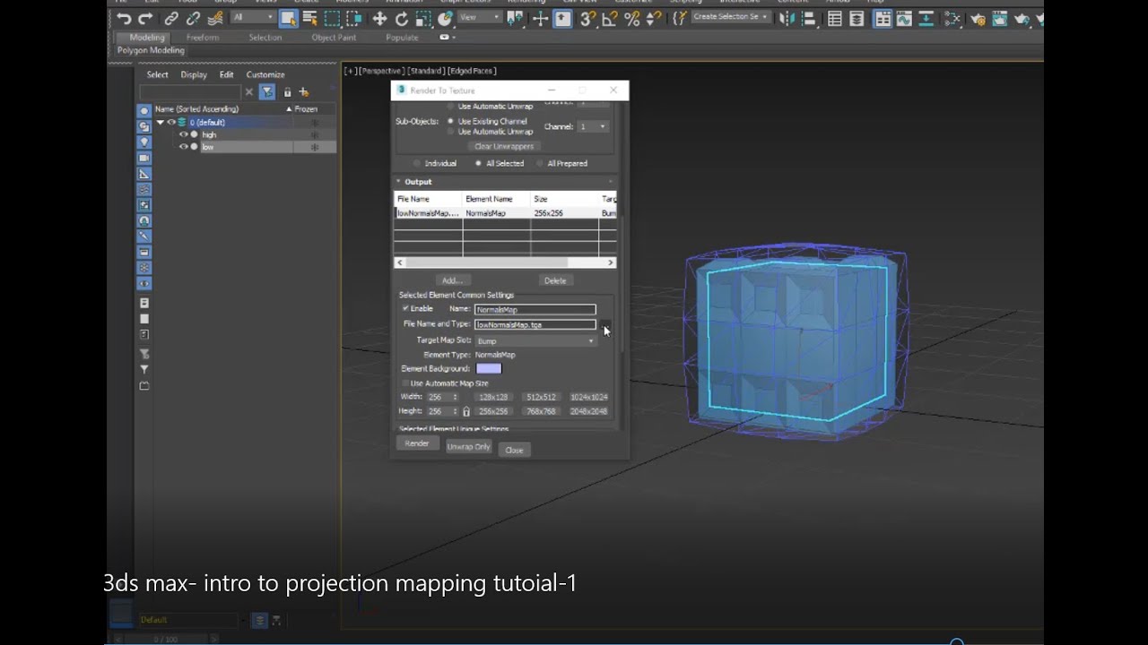 3ds max  intro to projection mapping tutorial 1