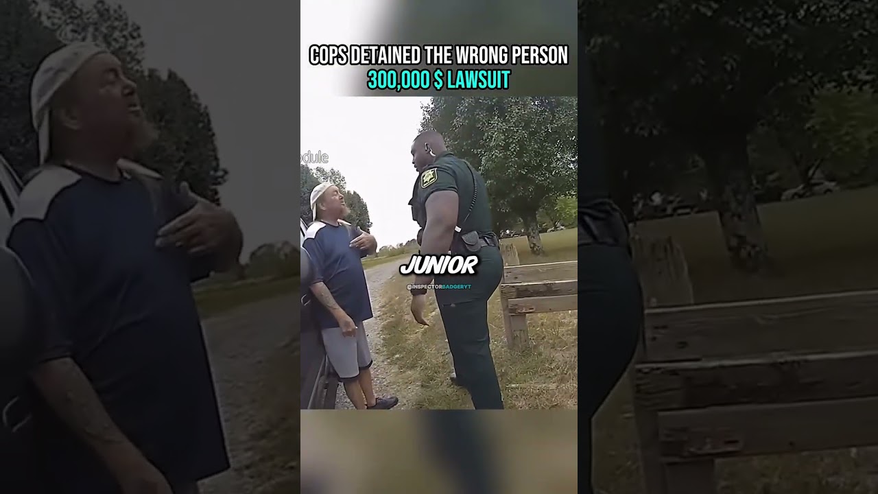 Cops detained the Wrong person, Ended in 300,000$ lawsuit