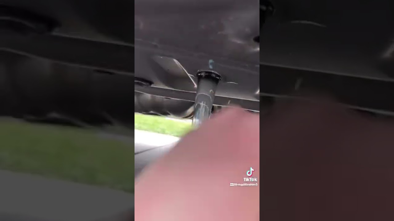Drain the doors and undercarriage
