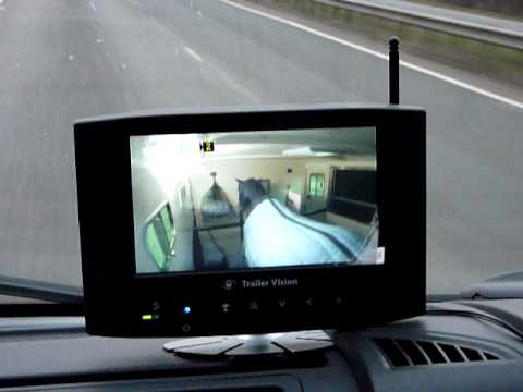 Horse Travelling in Horsebox with Digi-Max Digital Wireless Camera System