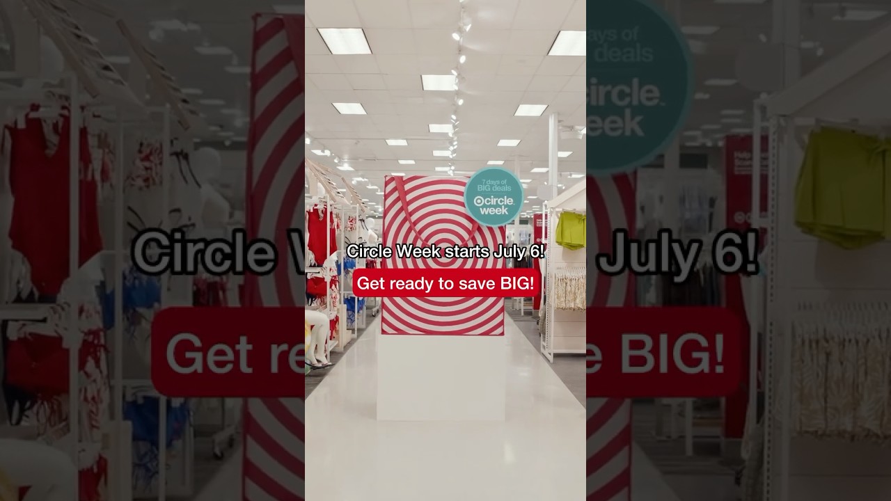 Target Circle Week is coming!