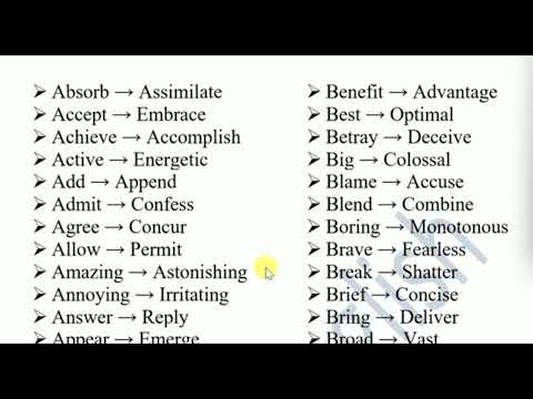 Build your vocabulary level