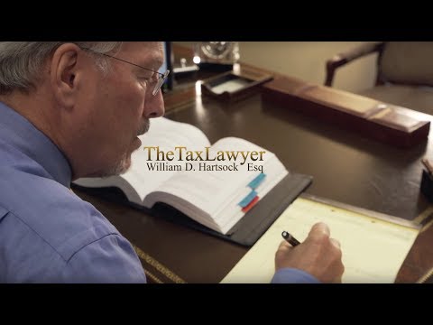 Tax Attorney, William D. Hartsock Esq.