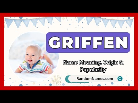 Griffen - Baby Boy Name Meaning, Origin & Popularity - RandomNames.com