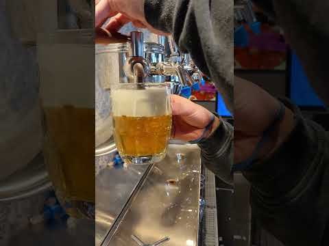 Visiting Flora Hall Brewing for a Collaboration brew day - Starting the day with a beer!