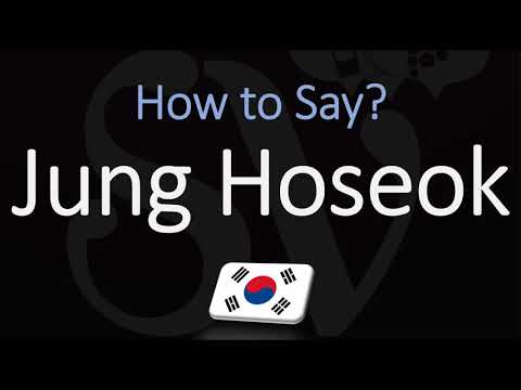 How to Pronounce Jung Hoseok? (CORRECTLY)