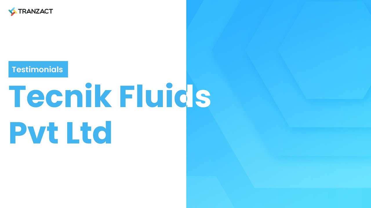 Video Testimonial - Tecnik Fluids Pvt Ltd