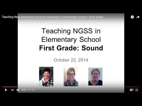 Teaching Next Generation Science Standards in Elementary School—First Grade