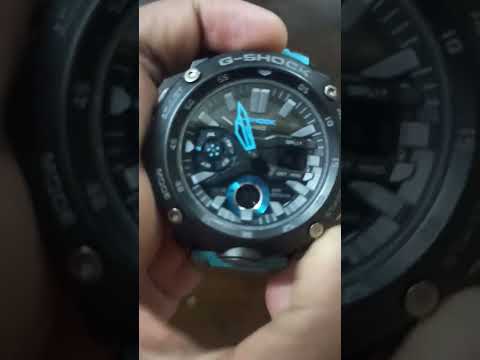 Casio - GA2000 Watch - cool/satisfying features!!?! | Chamges Time By Itself?!?!?!!!