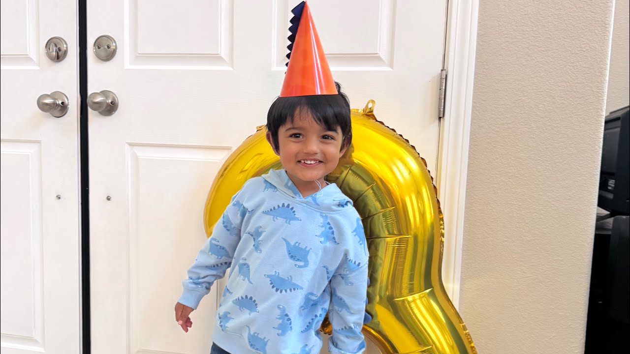 Jayden 3rd birthday celebration 