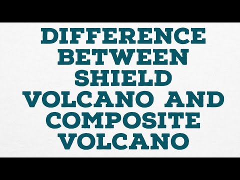 DIFFERENCE BETWEEN SHIELD VOLCANO AND COMPOSITE VOLCANO