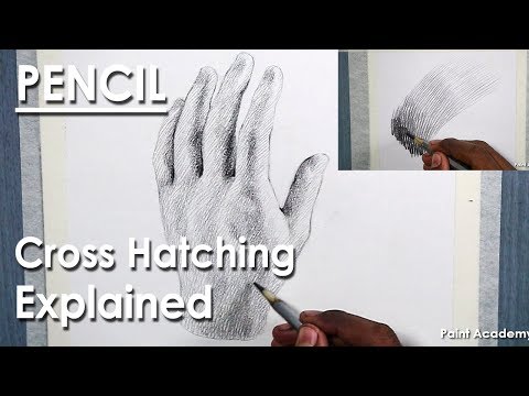 Cross Hatching Technique Explained | Hand Drawing in Cross hatching ...