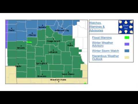 WEATHER ALERT: Areal Flood Watch And Winter Weather Advisory Is In Effect