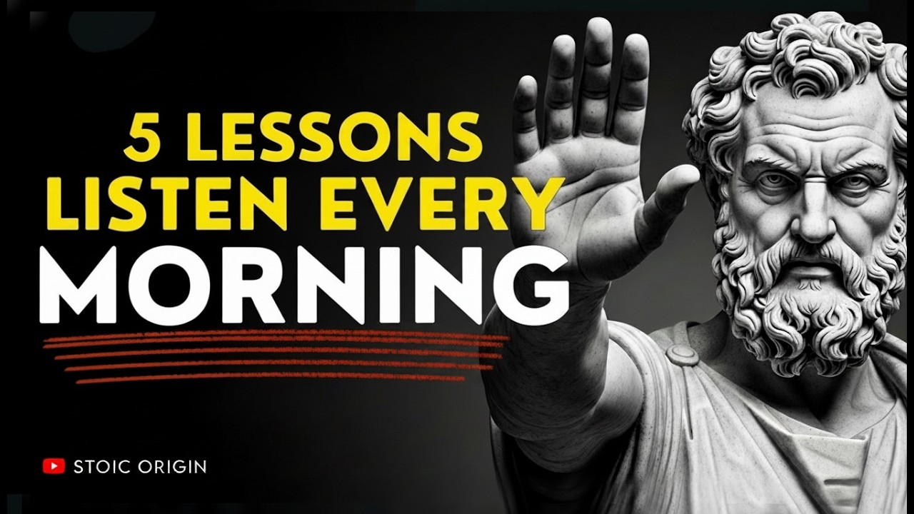 5 Stoic Lessons to WIN THE FIRST 30 MINUTES – Stop the Drift | STOICISM