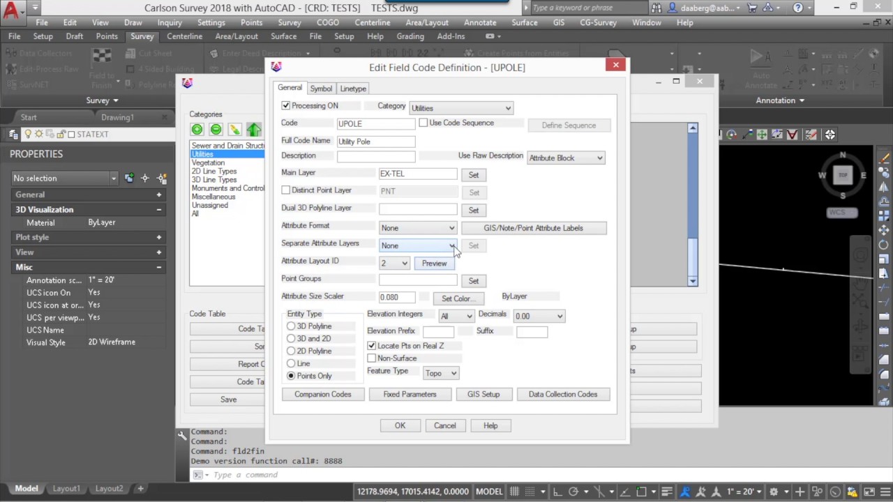 Adding Custom Attributes in Field to Finish