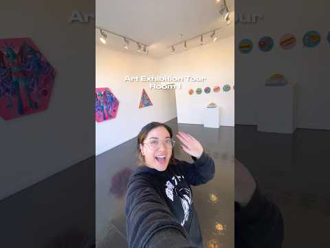 Come tour our art exhibition! #art