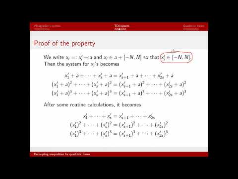 Changkeun Oh (UW-Madison) 2021 - Decoupling inequalities for quadratic forms