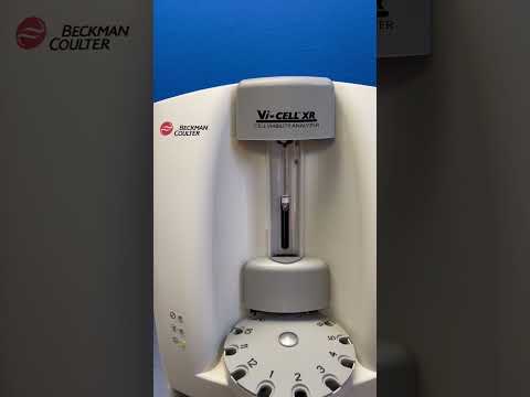 Beckman Coulter Vi CELL XR Cell Viability Analyzer Lab w PRGMD CD Rom Software