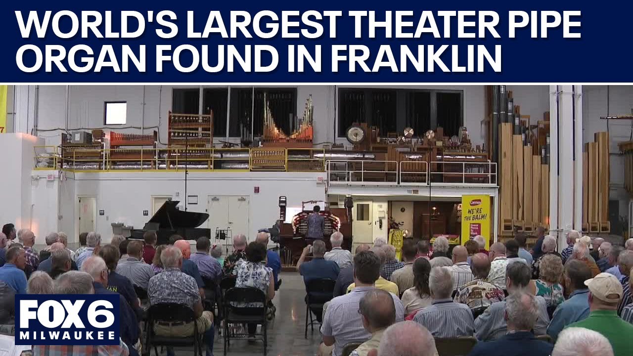 World's largest theater pipe organ found in Franklin | FOX6 News Milwaukee