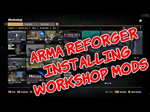 Steam Community :: Video :: ARMA Reforger How To Use The Workshop and ...