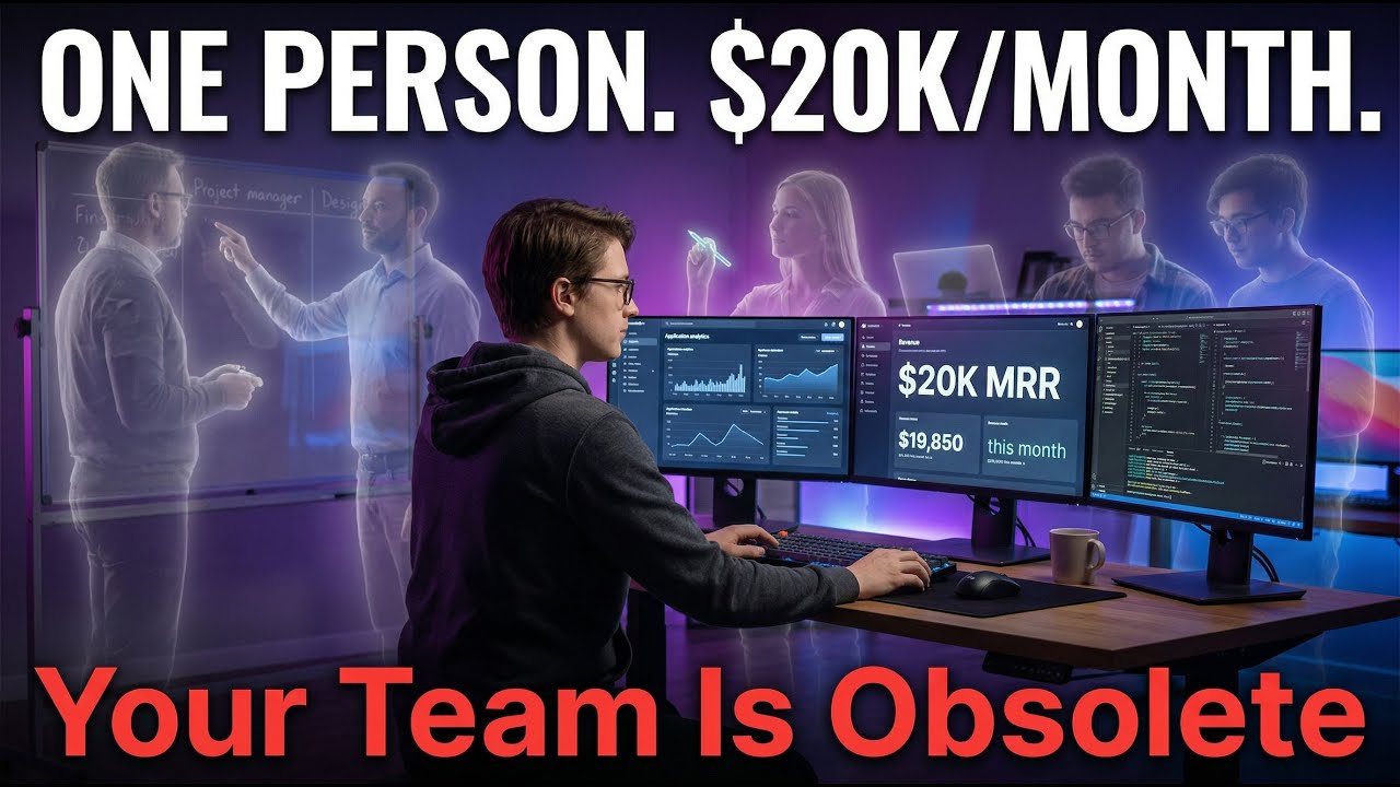 One Developer Just Replaced a Whole Team With AI