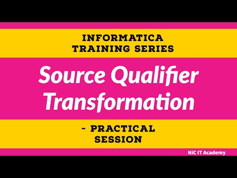 Source Qualifier Transformation in informatica | Informatica Tutorial