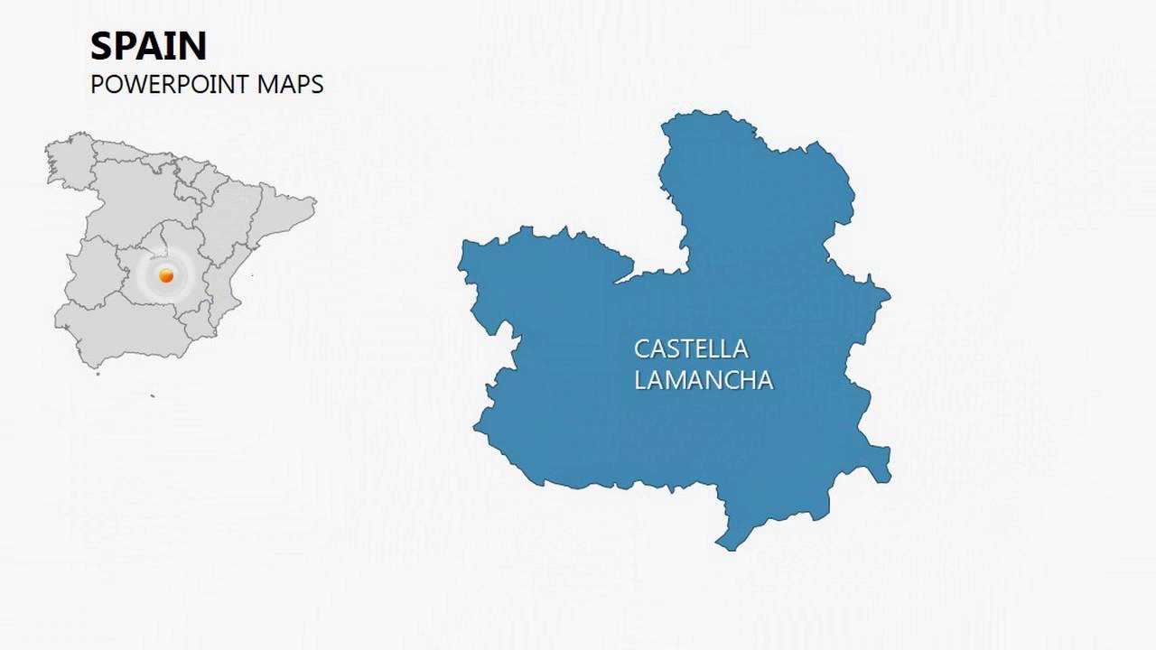Complete Spain PowerPoint maps - Presentation