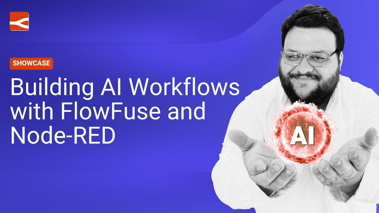 Building AI Workflows with FlowFuse and Node-RED #flowfuse #nodered #ai #industrialautomation