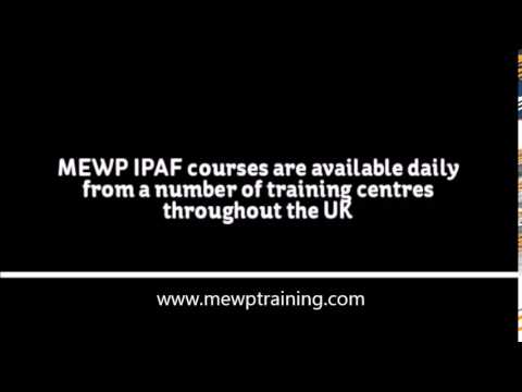 MEWP IPAF Training Courses