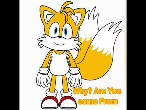 The New Fox It's Name A Ice The Blue Fox Talk With Tails #tailsprower