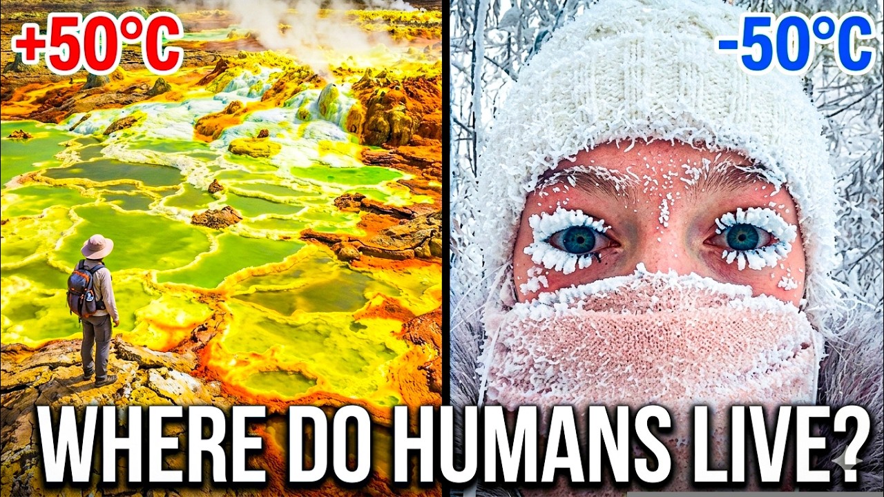 5 Most Extreme Cities Where Humans Actually Live! 🌍😱