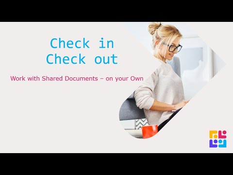 Check in Check out - how to work on files on Teams but independently!