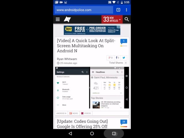 Here are features of the Android N Developer Preview that have been kept quiet - PhoneArena