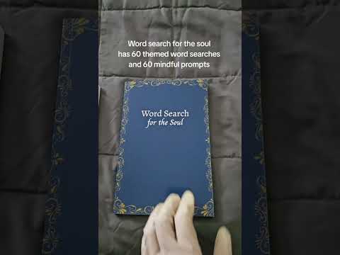 Sudoku and word searches combined with a mindful journal #sudoku #journaling #wordsearch