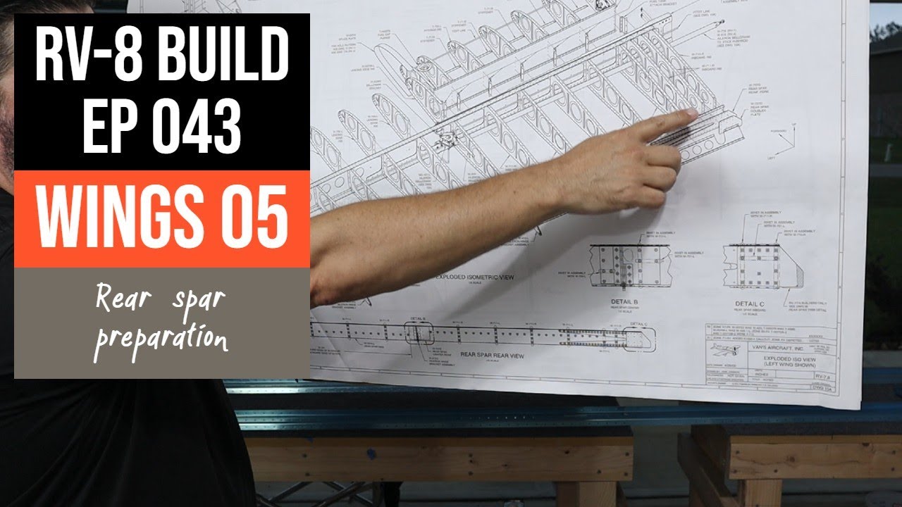 Aviation: Vans RV Aircraft - RV-8 Build. Ep 043. Wings 05