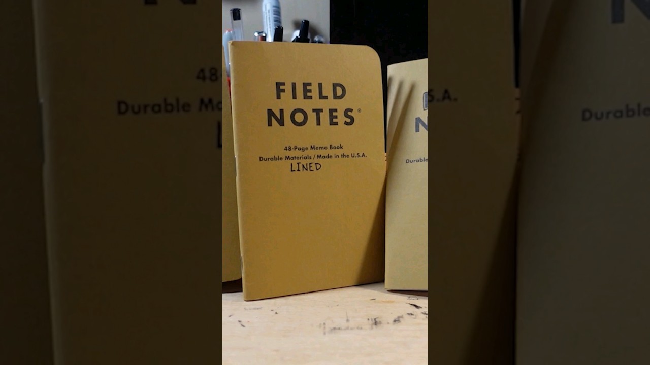 is FIELD NOTES Overrated?🤔📓📈 #fieldnotes