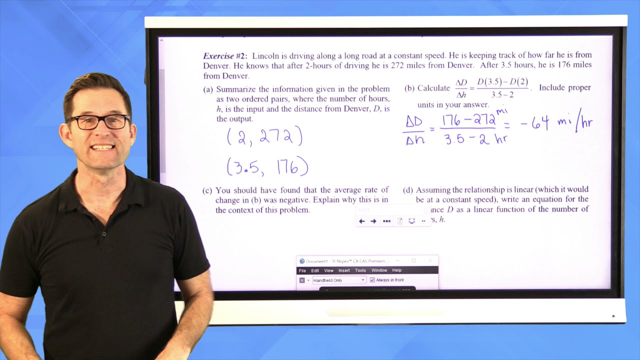 N-Gen Math Algebra I.Unit 4.Lesson 5.Modeling with Linear Functions
