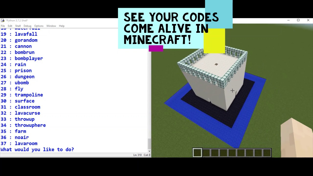 Learn to Code with Python and Minecraft