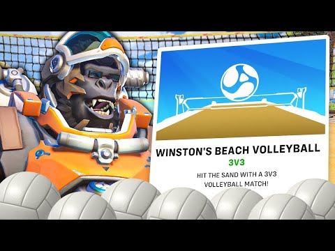 Steam Community :: Video :: Overwatch 2 Winston's beach volleyball (Event)
