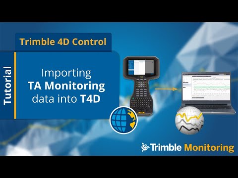 Importing data from Trimble Access Monitoring into T4D Access