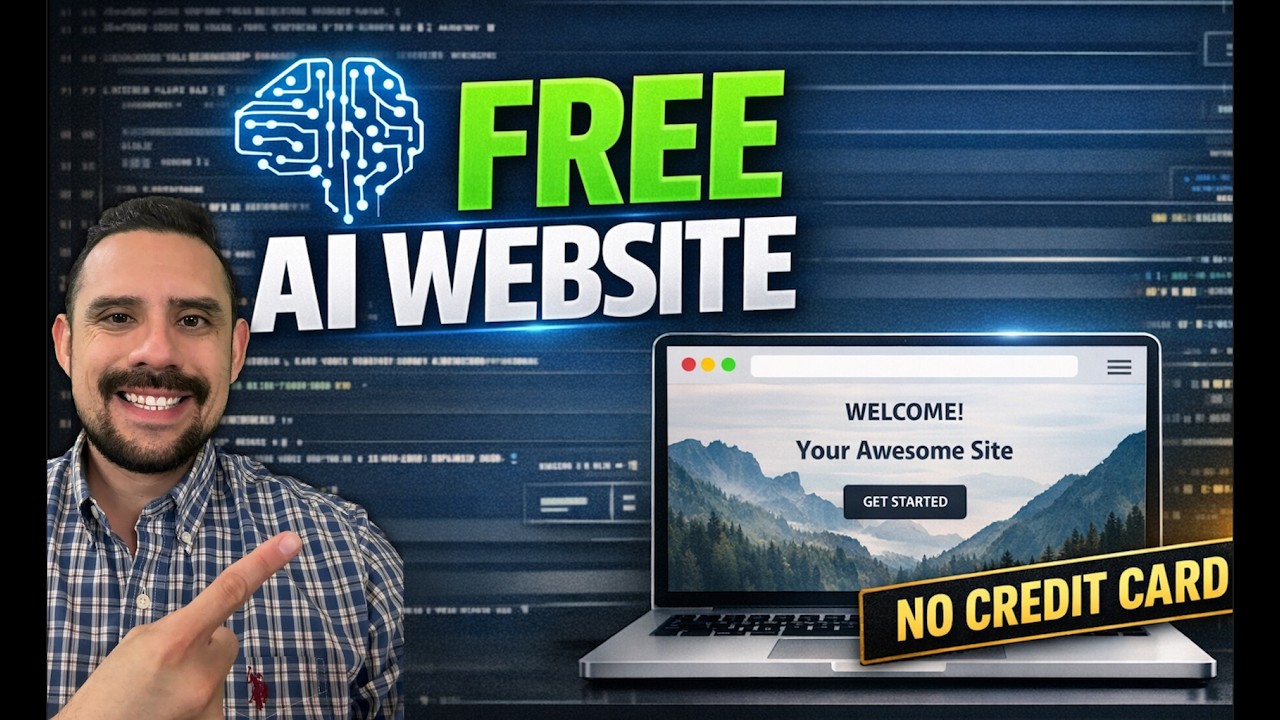 Build & Host a Website for FREE Using AI (Replit)