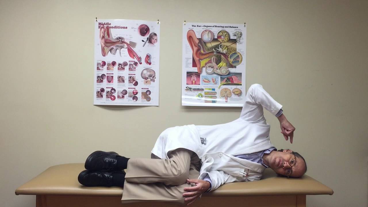The Gufoni Maneuver for Right Horizontal Canalithiasis
