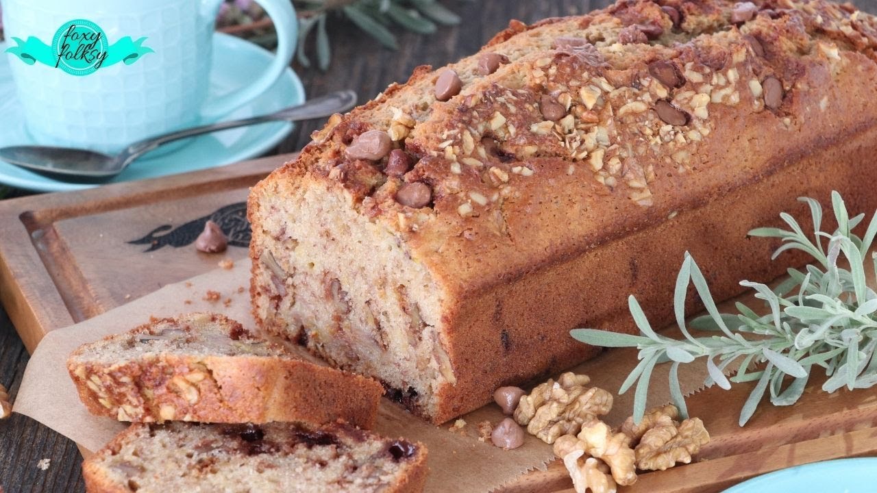 BEST CHOCOLATE CHIP BANANA BREAD