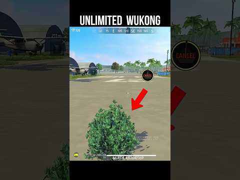 Unlimited Wukong π₯ Free Fire Wukong Character Tricks #srikantaff