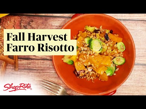 Fall Harvest Farro Risotto