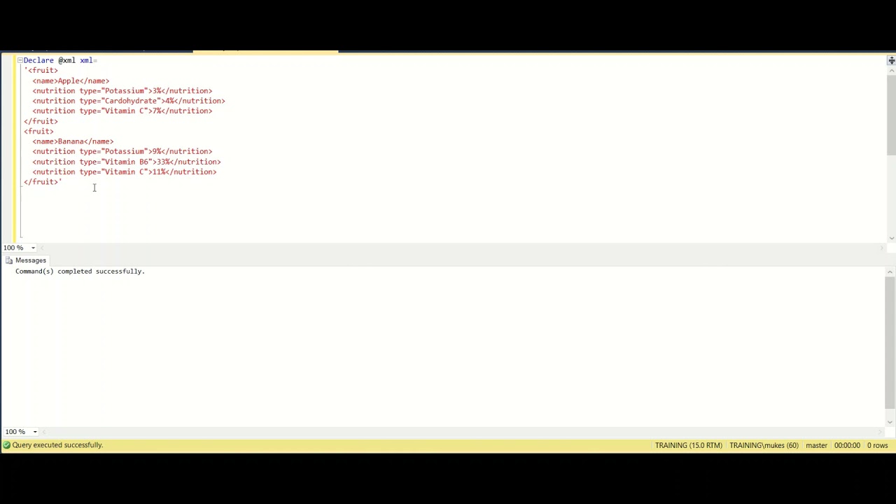Sql Server XQuery/XPath Basic Examples - Part 2