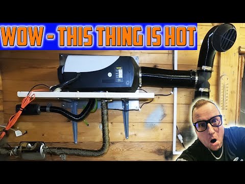 This Diesel Heater Installed In My Workshop Was So Easy